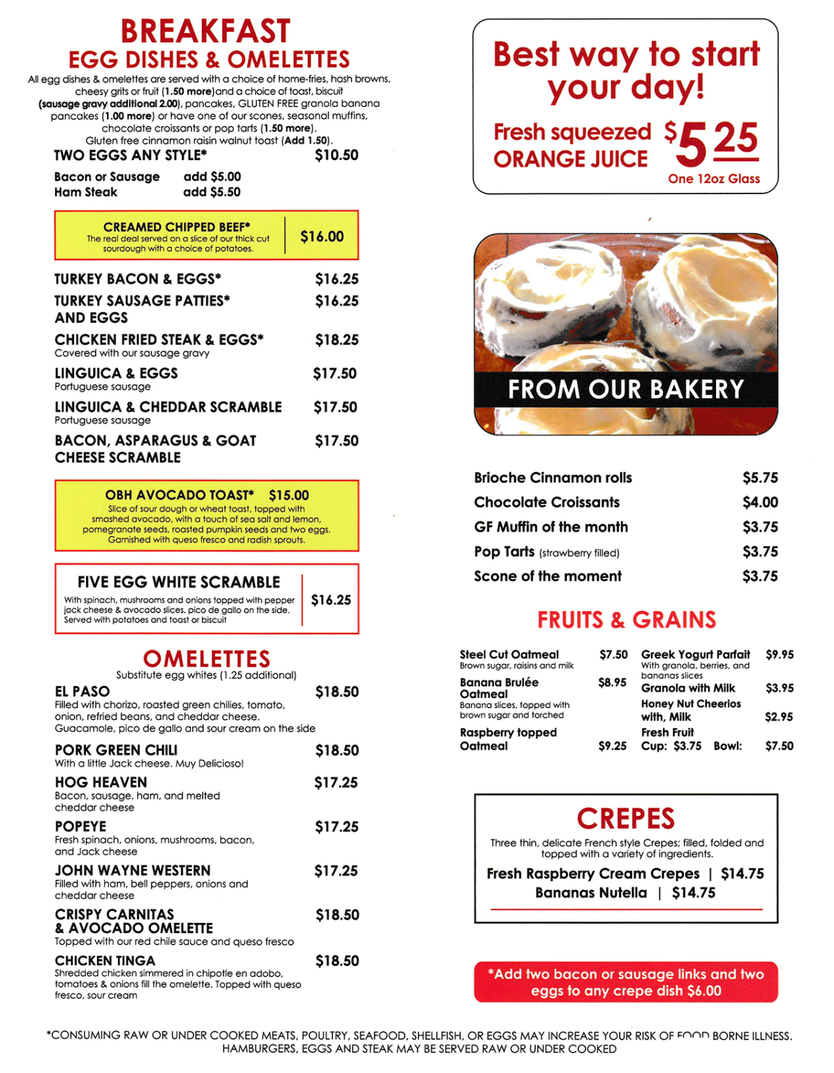 Breakfast – Original Breakfast House